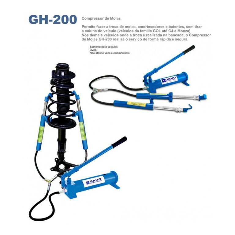 Compressor de Molas GAHO GH-200 | Auto Mecânico